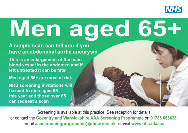 Abdominal Aortic Aneurysm (AAA) Screening – Old Mill Surgery
