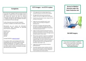 Read our Access to Medical Records Leaflet for patients – Old Mill Surgery